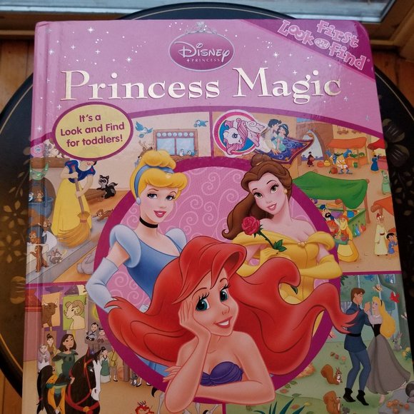Other | Disney Princess Princess Magic Book Board Book | Poshmark